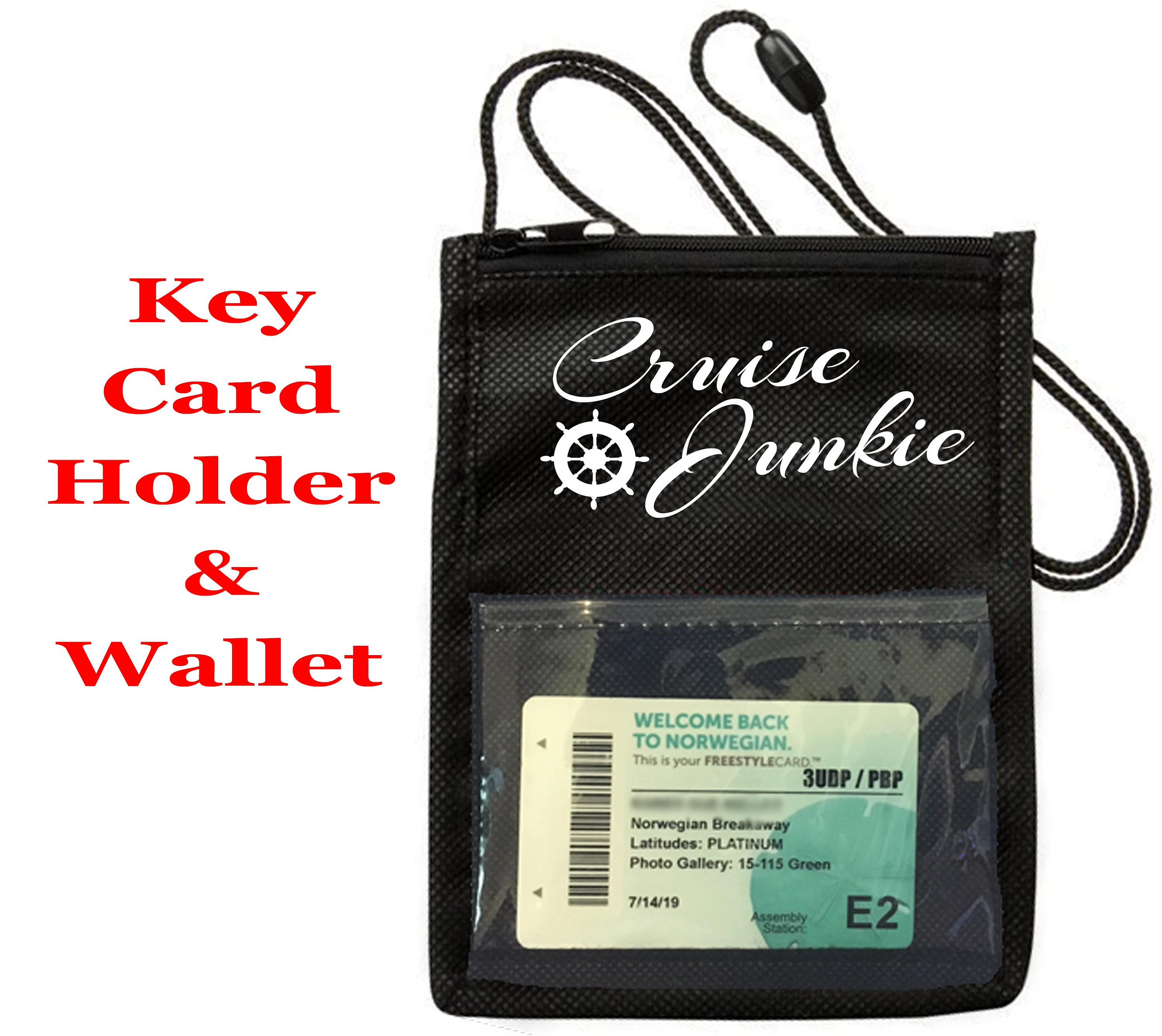 Cruise Ship Key Card Holder With Cruising/beach Decorations. Keep You ...