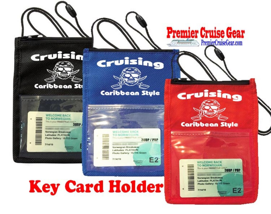 Cruise Ship Key Card Holder With Cruising Decorations. Keep - Etsy
