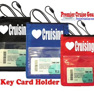 Cruise Ship Key Card Holder With Cruising/beach Decorations.keep You ...