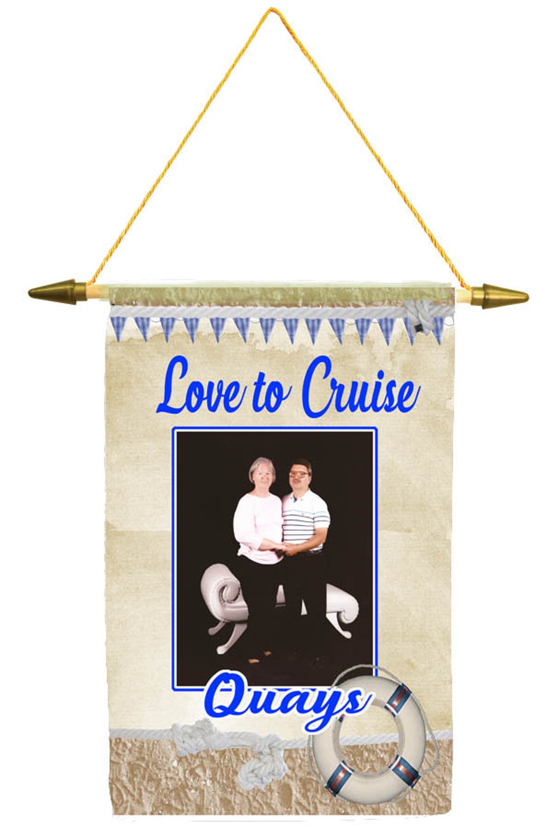 Cruise Ship Door Banner -custom Door Banner With Your Photo and Text - Etsy