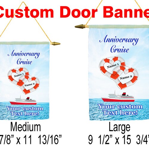 Cruise Ship Door Banner. Custom Door Banner Available in 2 - Etsy
