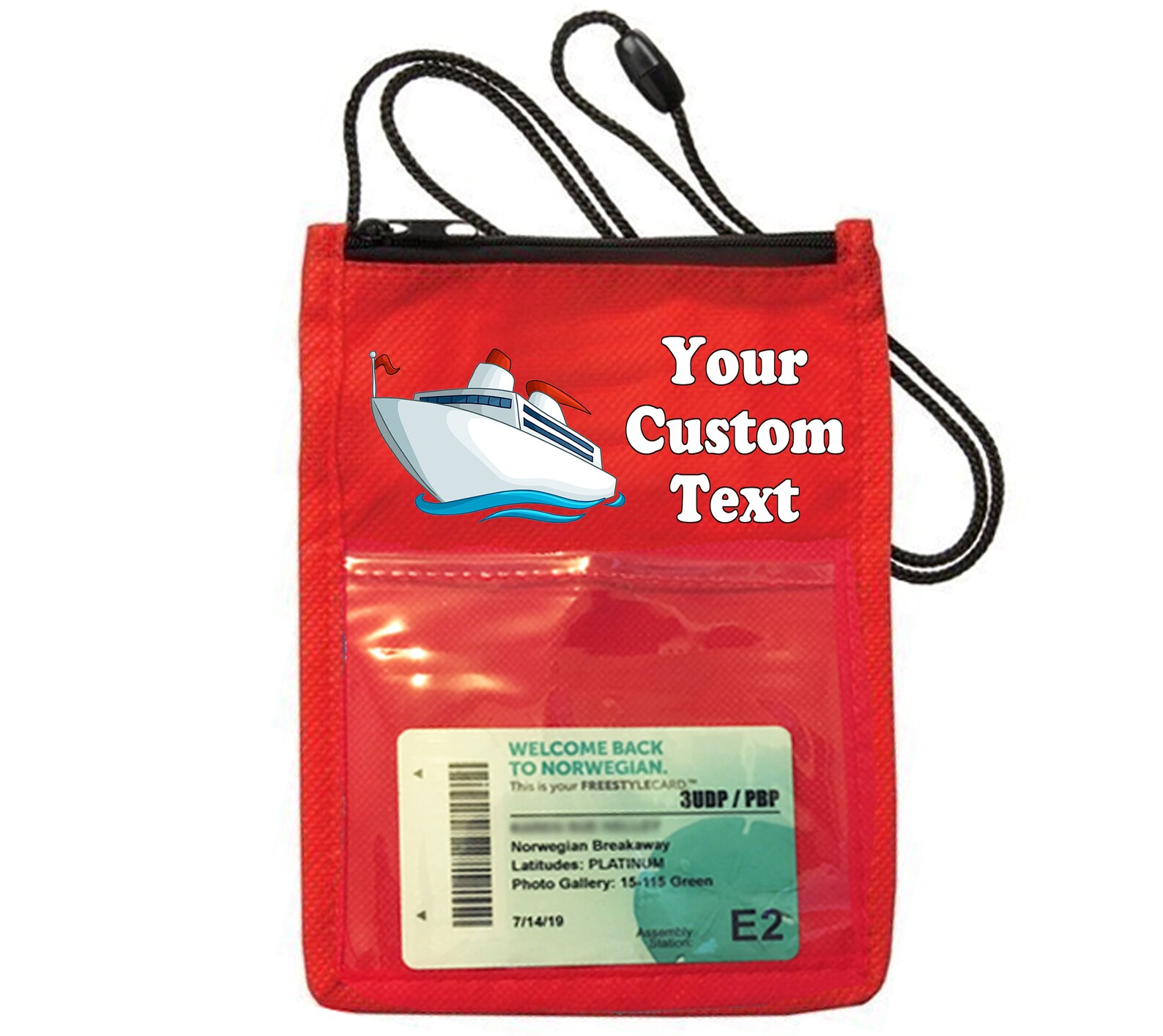 Cruise Ship Key Card Holder With Cruising/beach Decorations. Keep Your ...