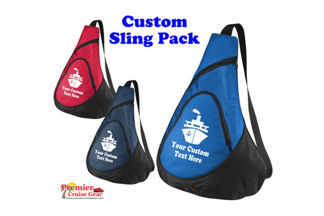Custom Sling Pack. Custom Large Sling Pack to Carry All of Your Gear on ...