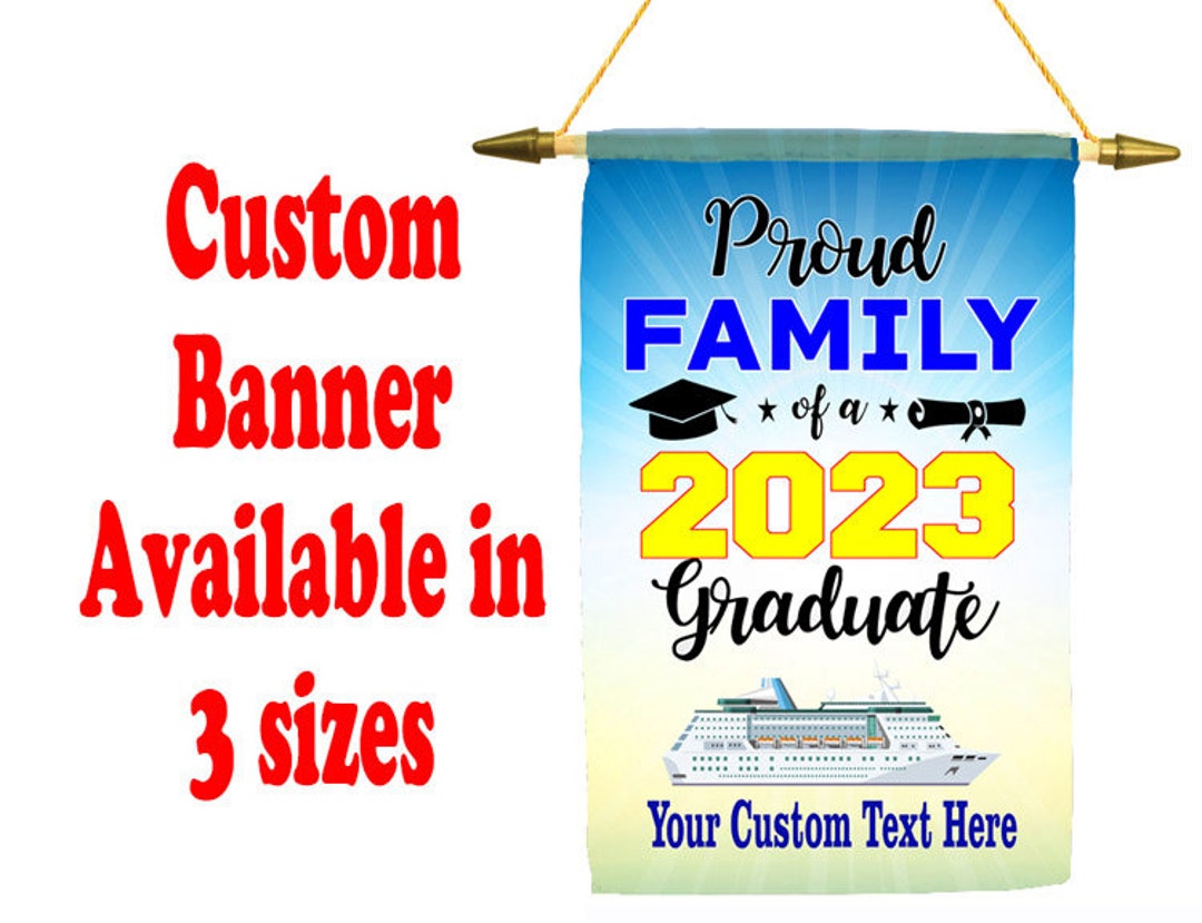Cruise Ship Door Banner. Custom Banner Available in 3 Sizes. Show off ...