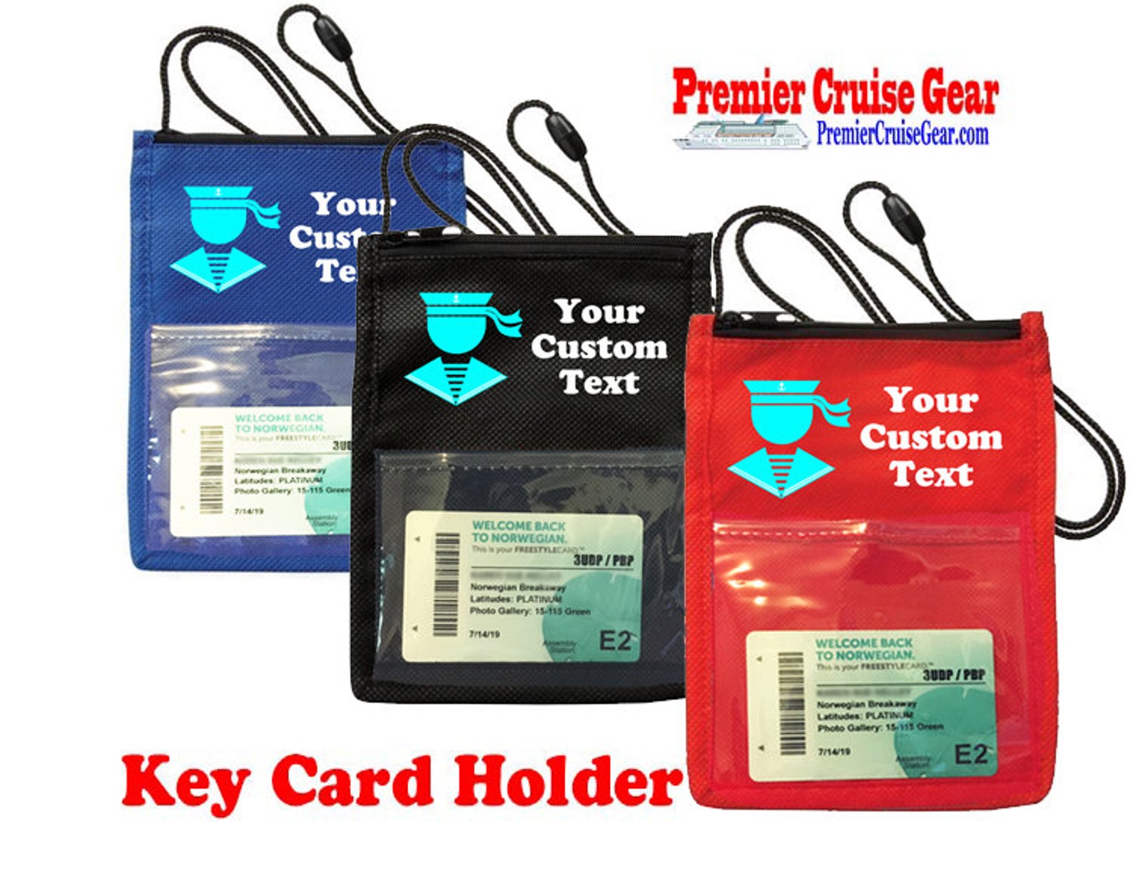 Cruise Ship Key Card Holder With Cruising/beach Decorations. - Etsy