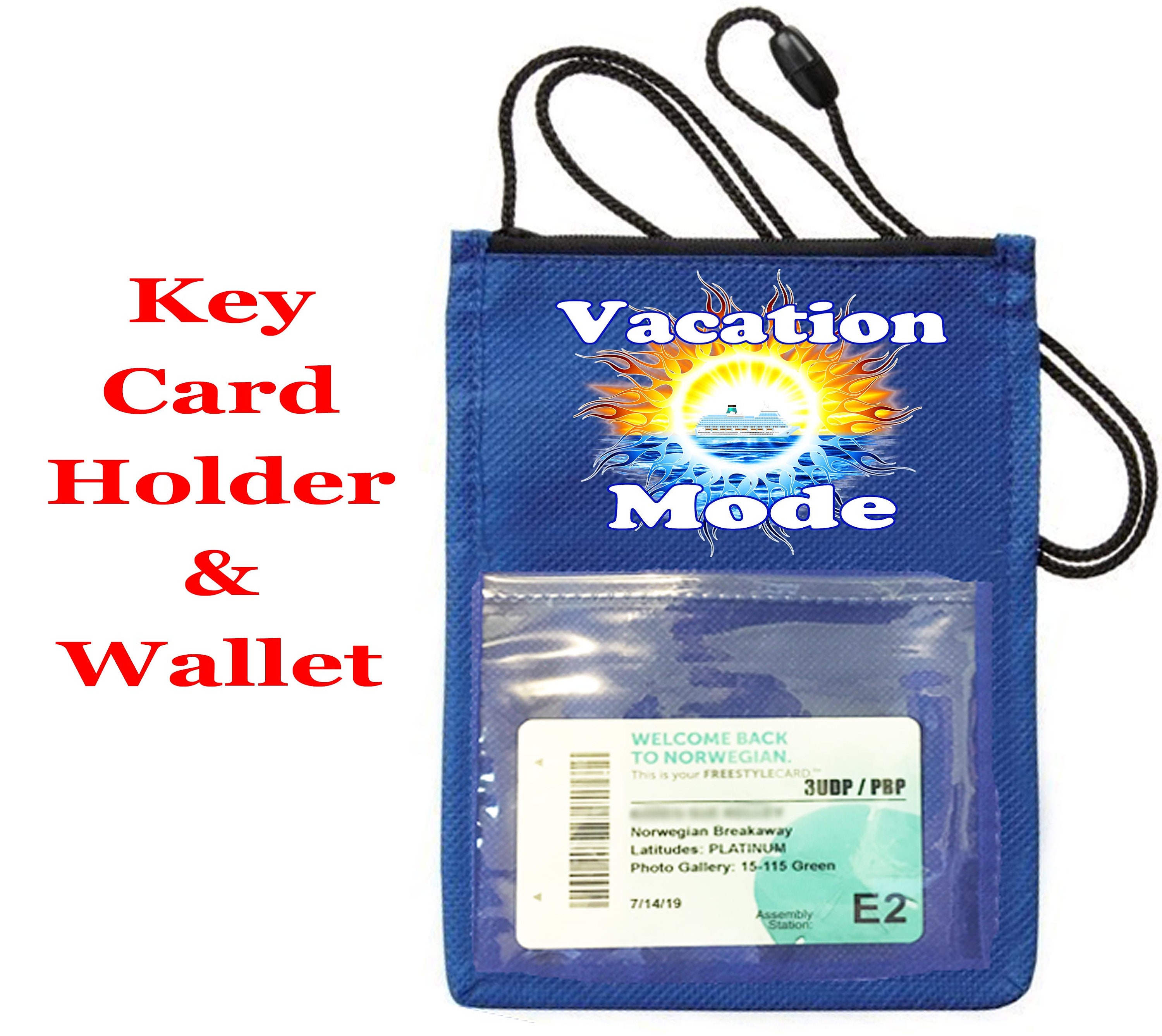 Cruise Ship Key Card Holder With Cruising/beach Decorations. - Etsy