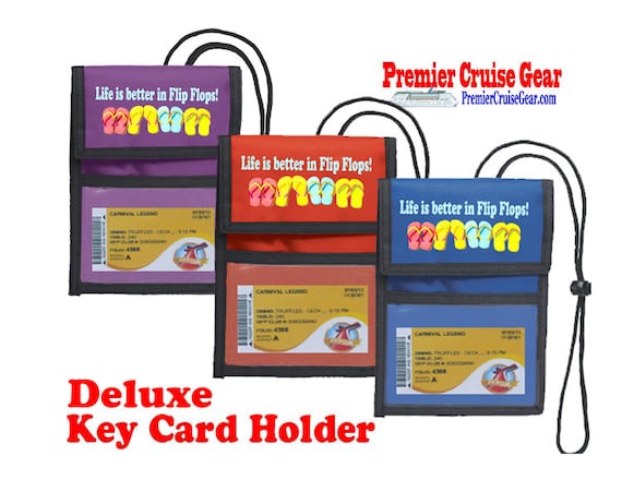 Cruise Ship Key Card Holder With Cruising/beach Decorations. - Etsy