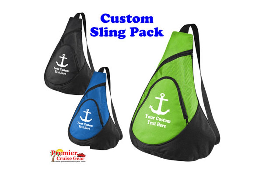 Custom Sling Pack. Custom Large Sling Pack to Carry All of Your Gear on ...
