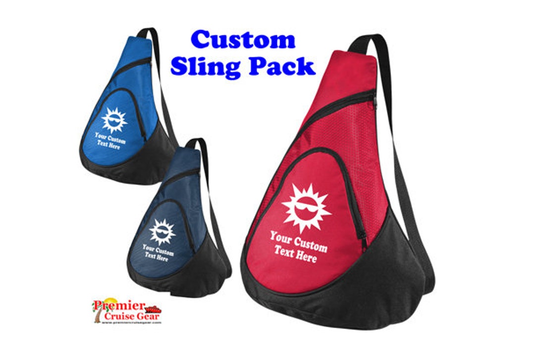 Custom Sling Pack. Custom Large Sling Pack to Carry All of Your Gear on ...