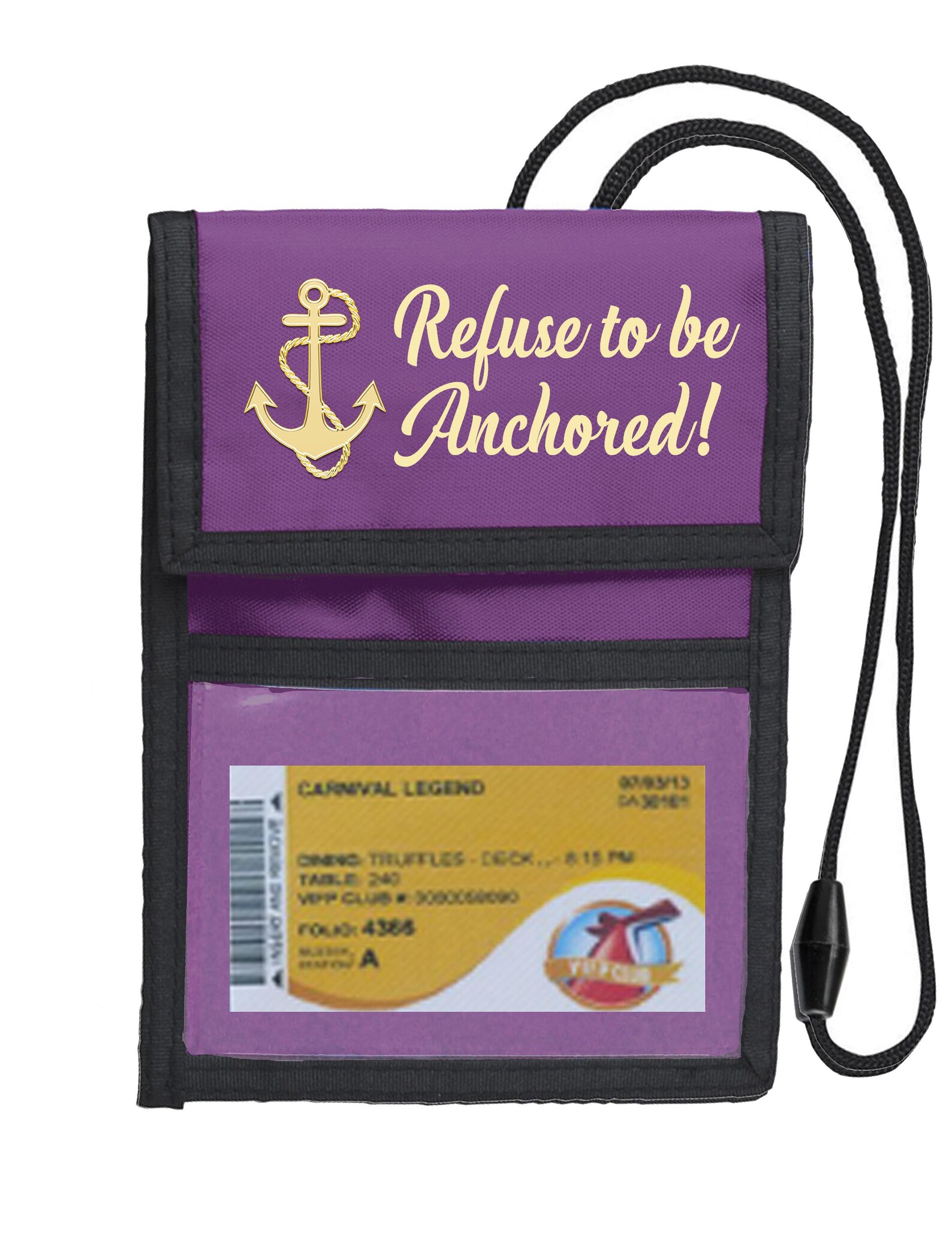 Cruise Ship Key Card Holder With Cruising/beach Decorations. Deluxe ...
