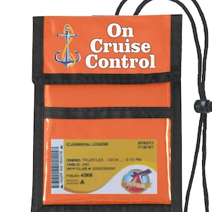 Cruise Ship Key Card Holder With Cruising/beach Decorations. Deluxe ...