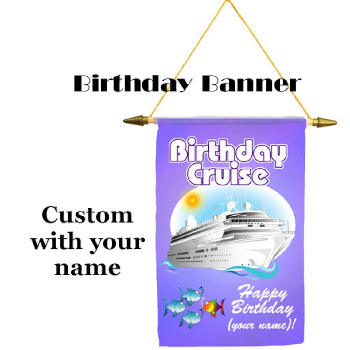 Cruise Ship Door Banner Birthday Banner That Can Be - Etsy
