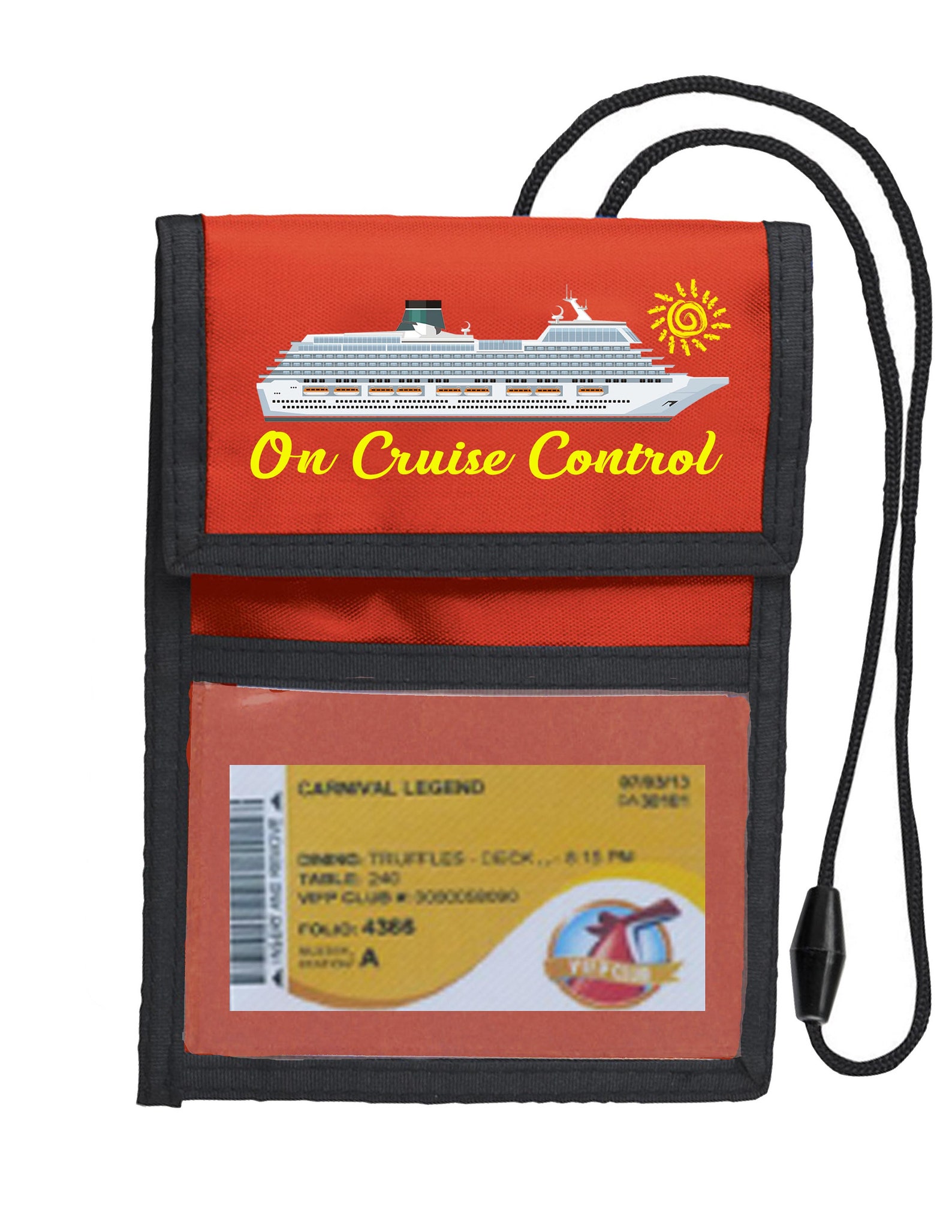 Cruise Ship Key Card Holder With Cruising/beach Decorations. Deluxe ...