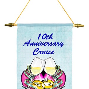Cruise Ship Door Banner Anniversary Banner That Can Be Customized With ...