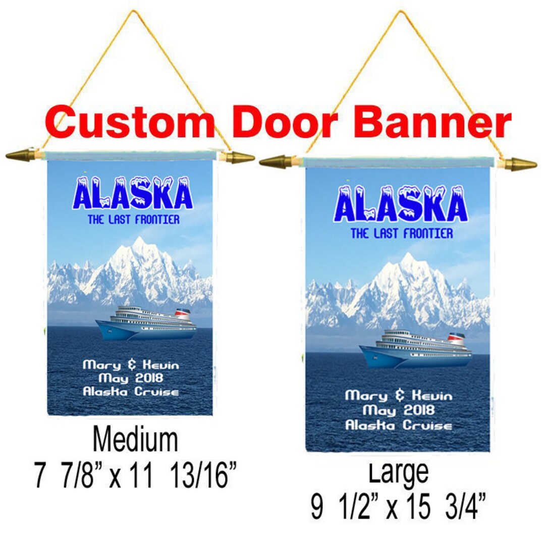 Cruise Ship Door Banner. Custom Door Banner Available in 2 Sizes ...
