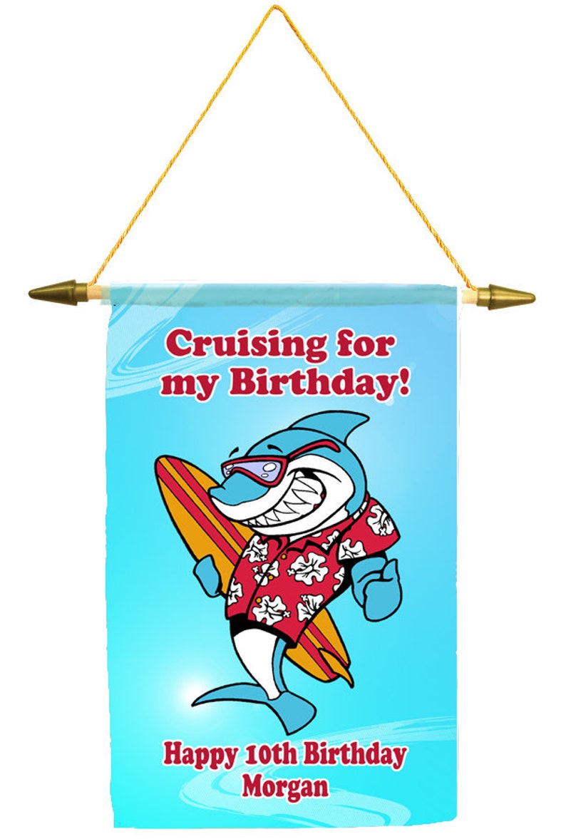 Cruise Ship Door Banner - Birthday Banner That Can Be Customized With ...