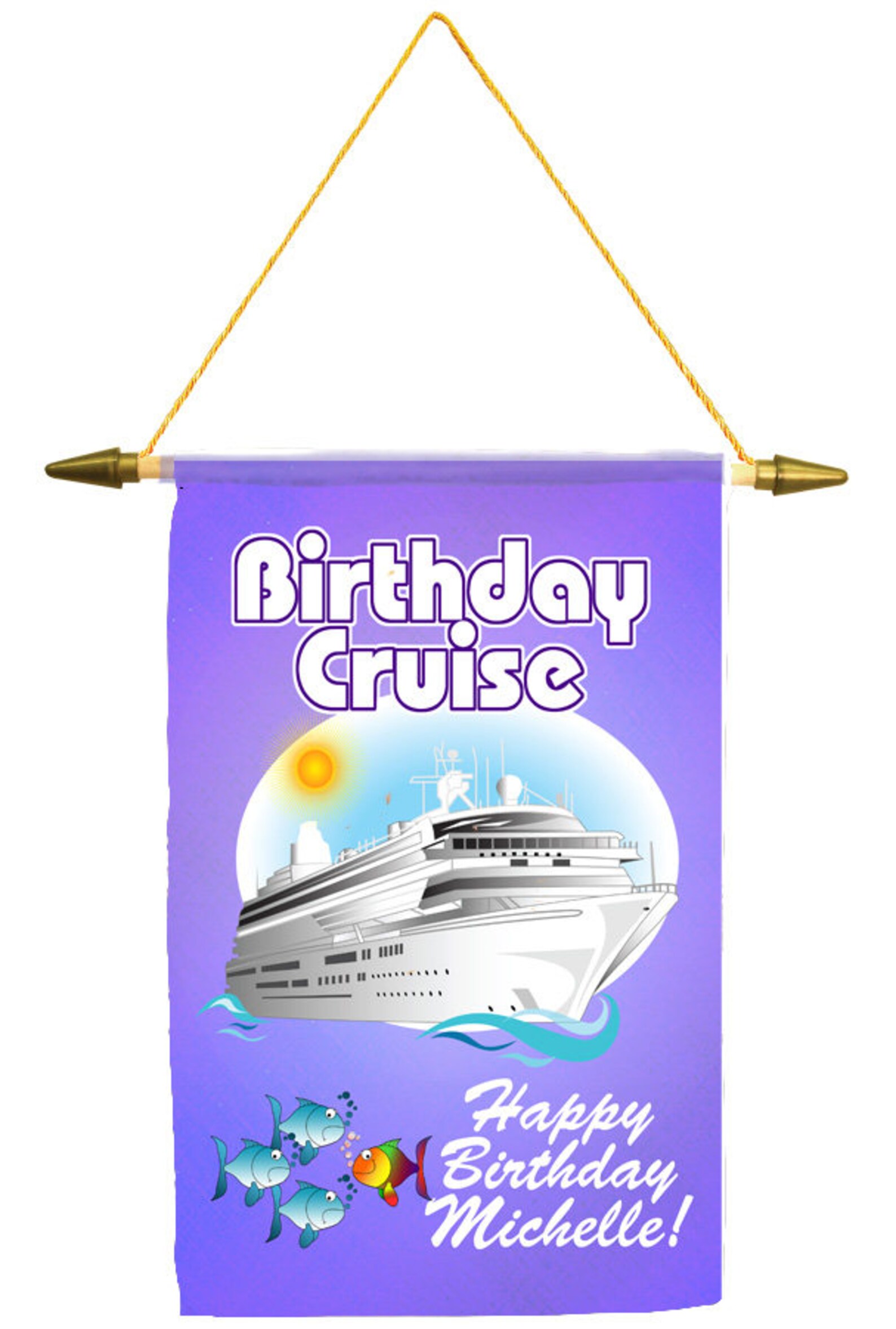 Cruise Ship Door Banner Birthday Banner That Can Be - Etsy
