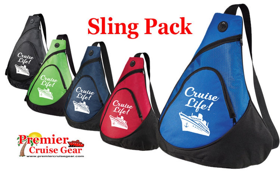 Cruise Sling Pack. Large Sling Pack to Carry All of Your Gear on the ...