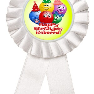 Cruising Custom Birthday Rosette. Celebrate Your Special Day During ...