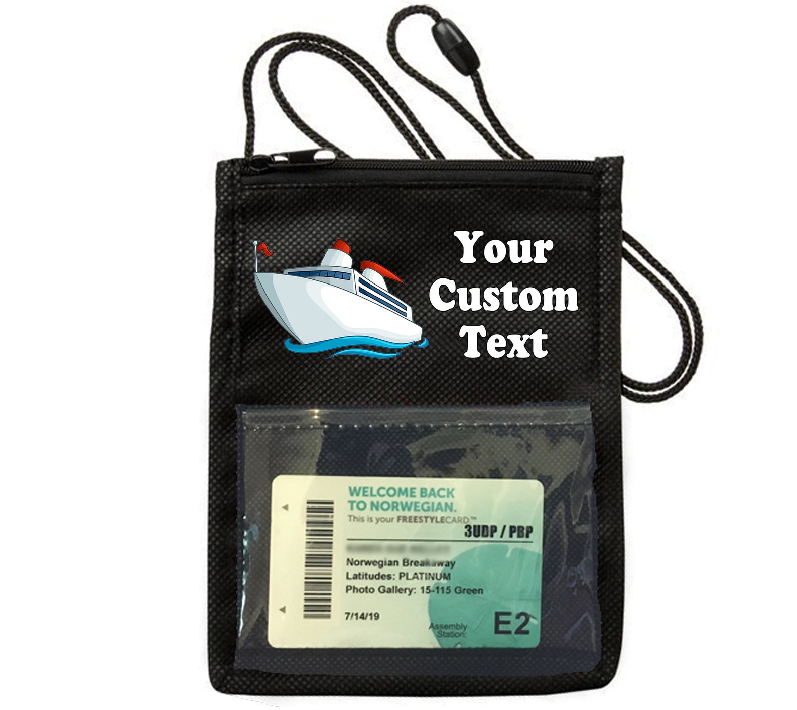 Cruise Ship Key Card Holder With Cruising/beach Decorations. Keep Your ...