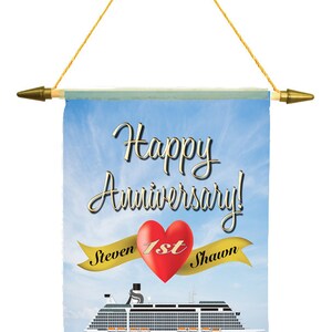 Cruise Ship Door Banner. Custom Door Banner Available in 2 Sizes ...