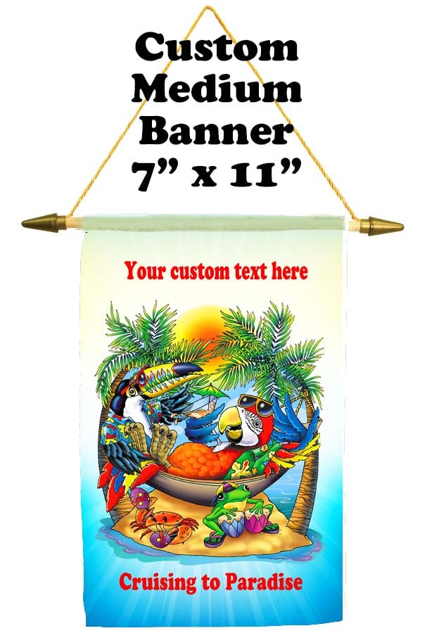 Cruise Ship Door Banner. Custom Banner Available in 3 Sizes. Show off ...