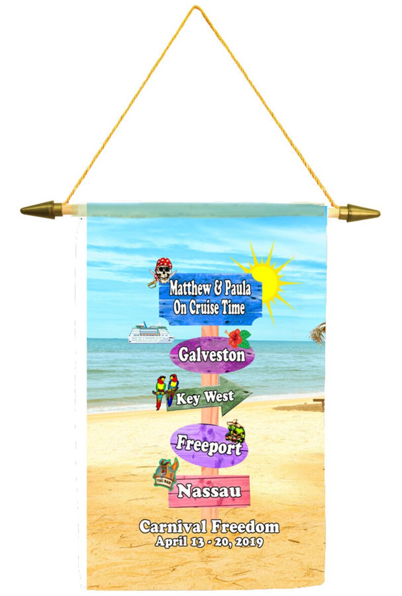 Cruise Ship Door Banner. Custom Door Banner Available in 2 - Etsy