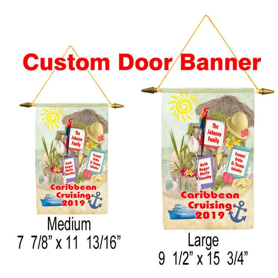 Cruise Ship Door Banner. Custom Door Banner Available in 2 | Etsy