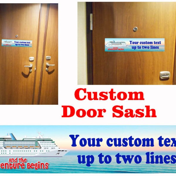 Magnetic Cruise Cabin Door Signs - Etsy Australia