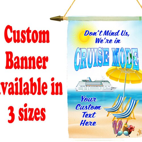 Cruise Ship Door Banner Personalize This Banner for a Unique - Etsy
