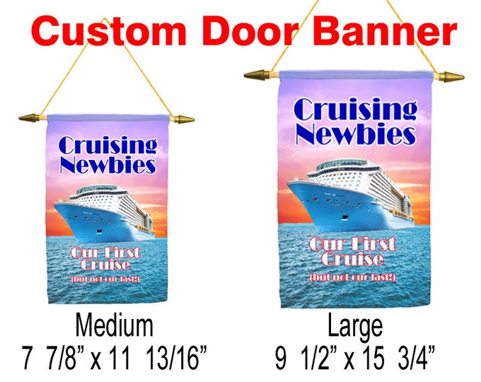 Cruise Ship Door Banner cruising Newbies Ship Door Banner - Etsy