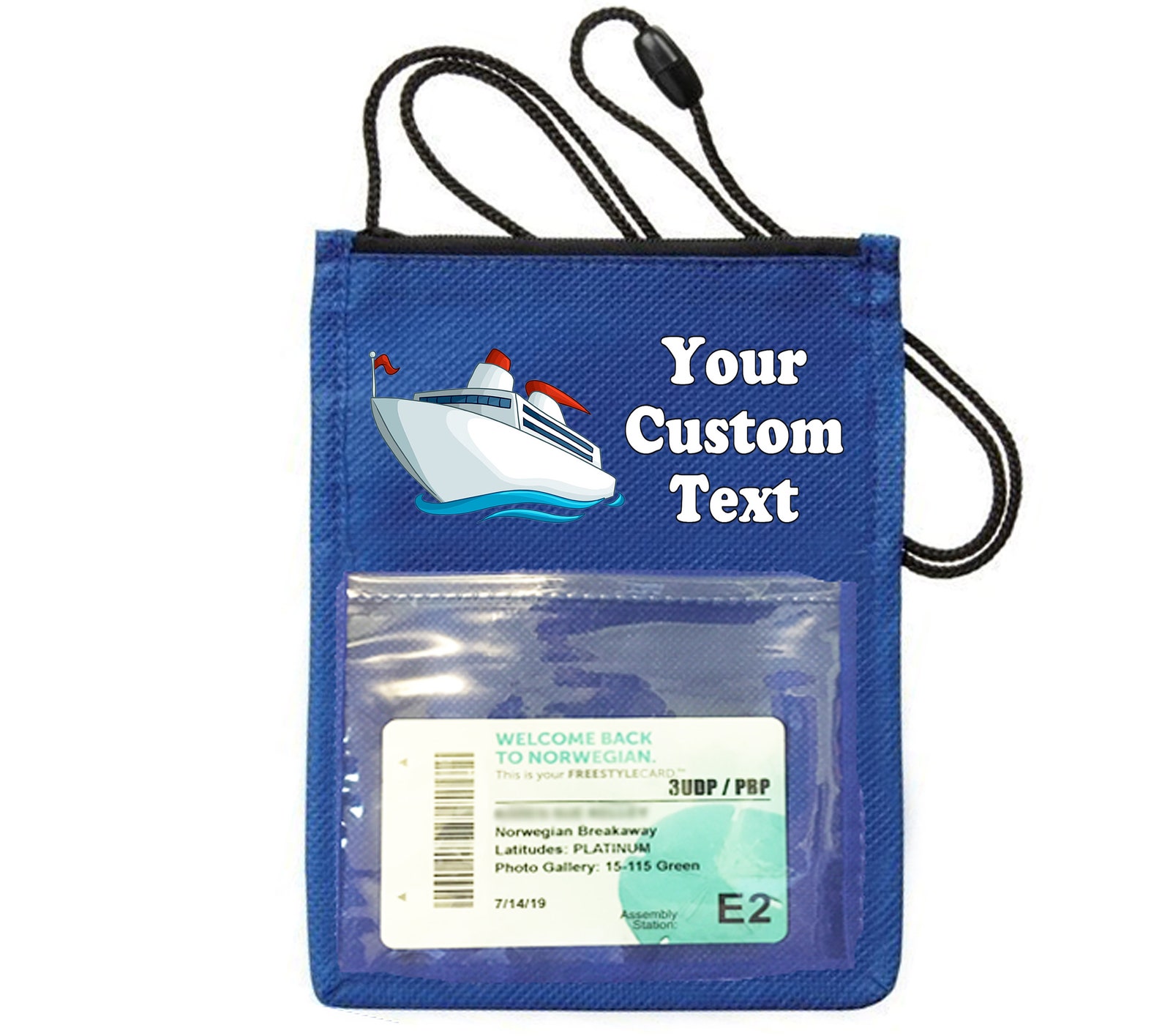 Cruise Ship Key Card Holder With Cruising/beach Decorations. Keep Your ...