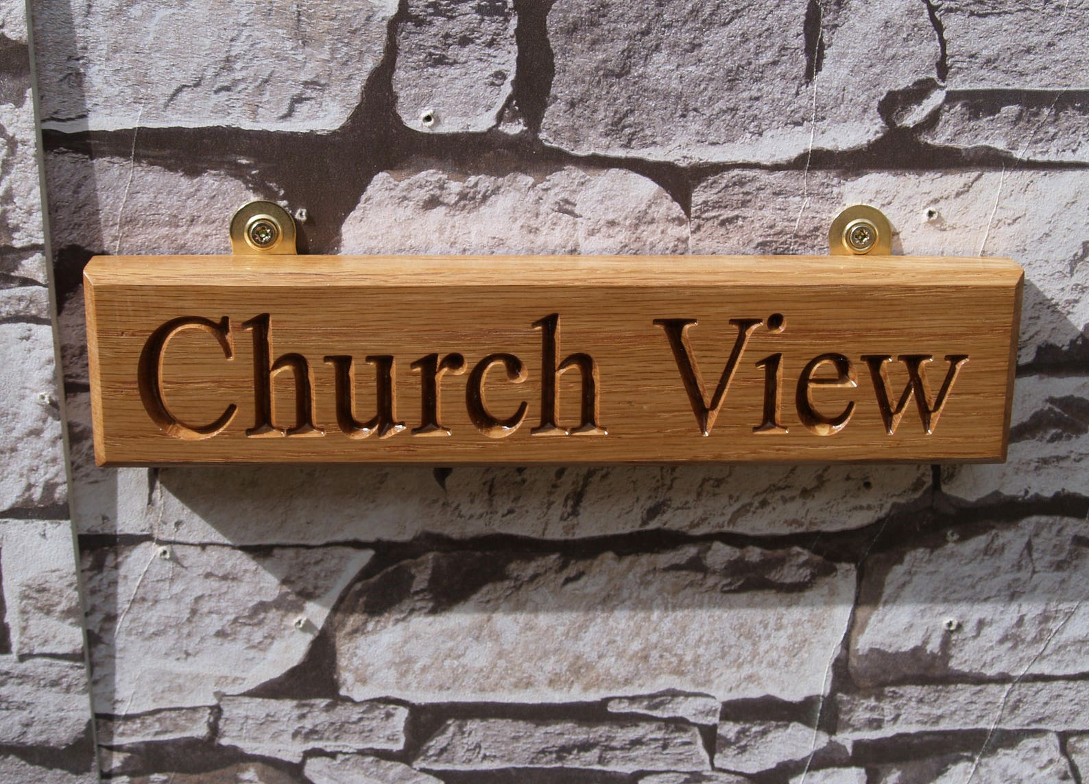 Personalised Signs for Any Occasion Made From Solid Oak and ...
