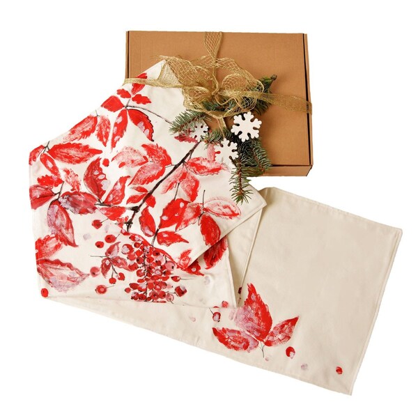 Hand Painted Runner - Etsy