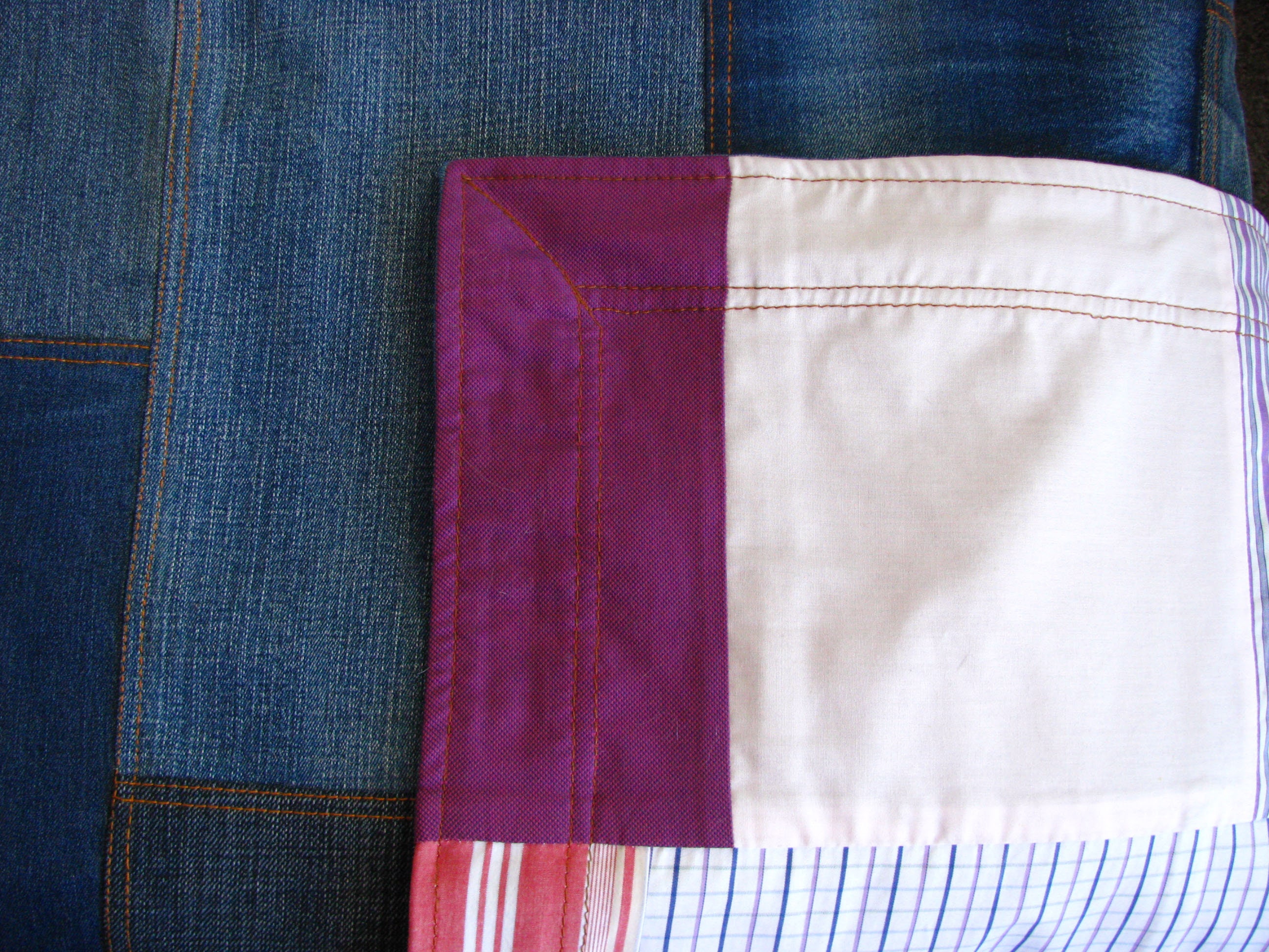 California King Jean Bedspread Repurposed Denim Blanket - Etsy