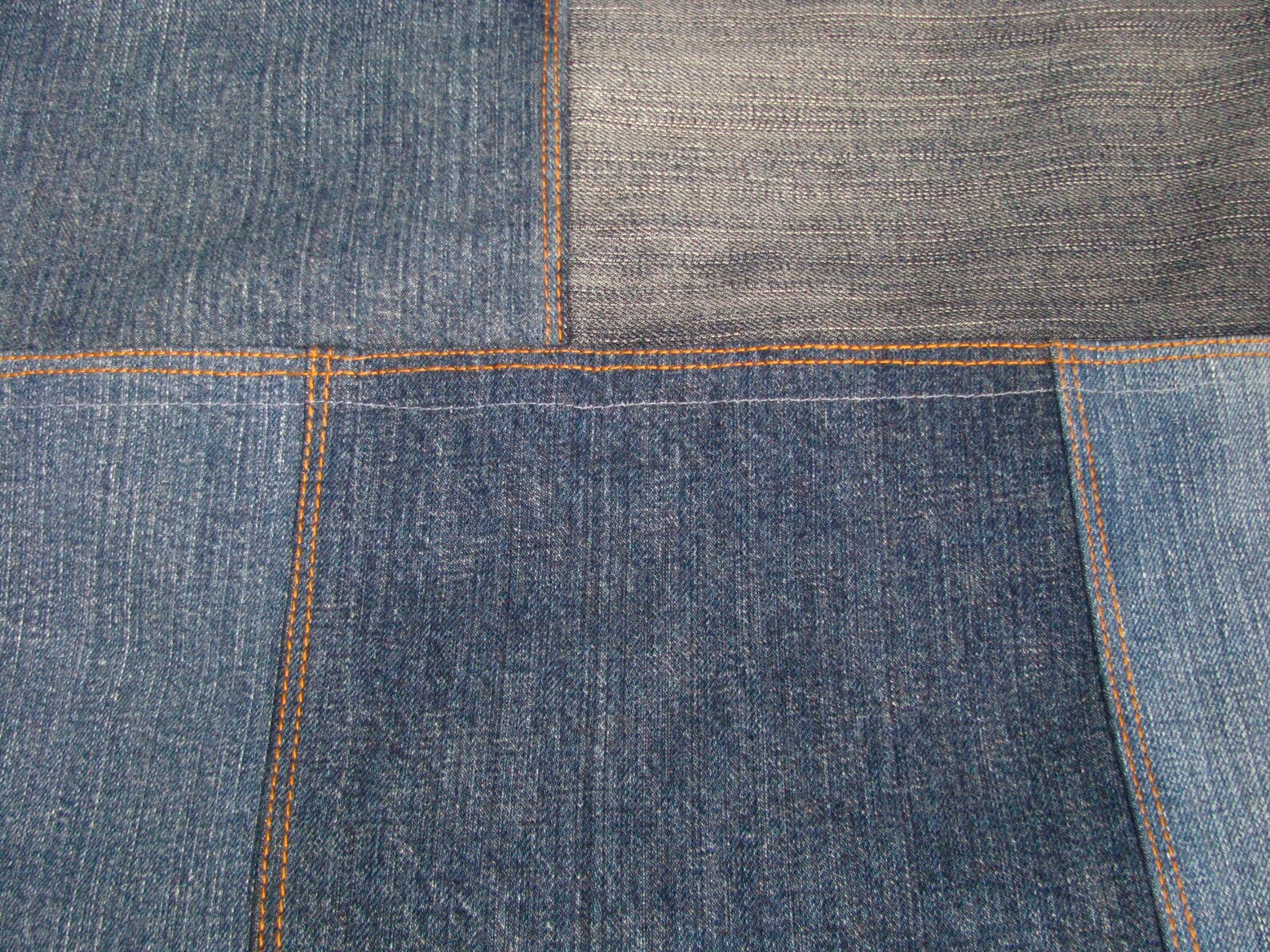 Two-sided Denim Quilt Reclamed Jean Summer Blanket - Etsy