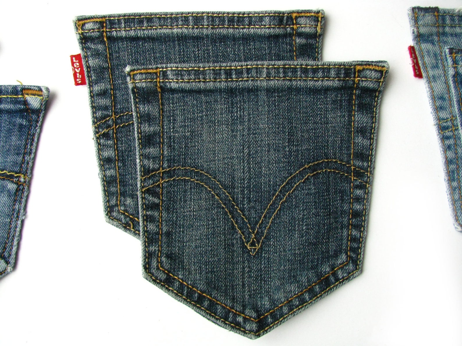 12 Red tab Levis pockets bundle original Levis jeans | Etsy