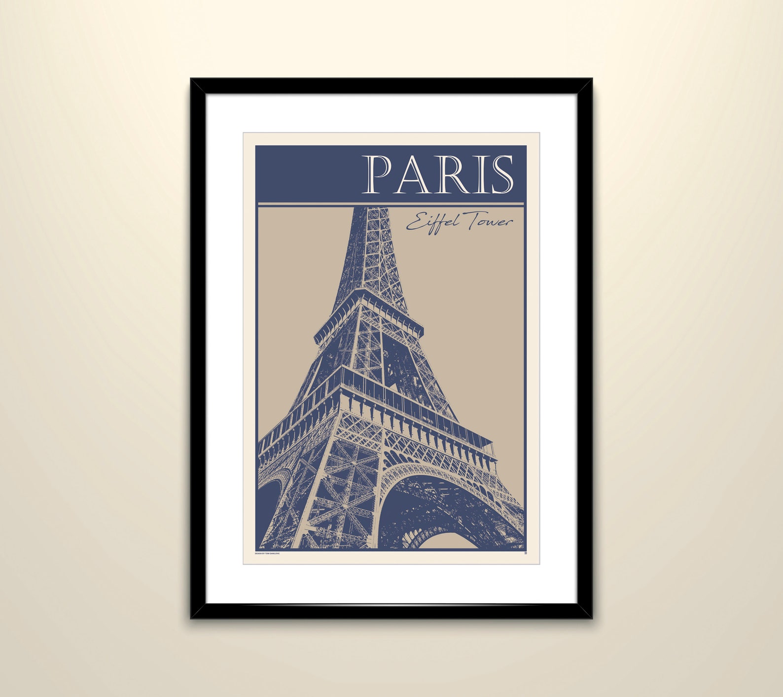 Paris Eiffel Tower, Paris Poster, Eiffel Tower Print, Travel Poster ...