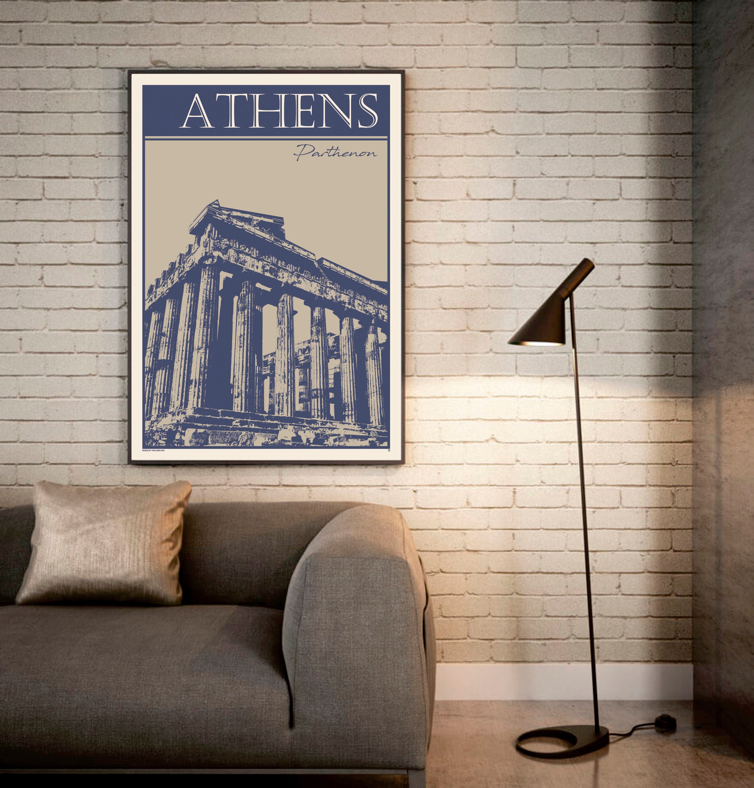 Athens Parthenon Poster Parthenon Acropolis Parthenon Print - Etsy