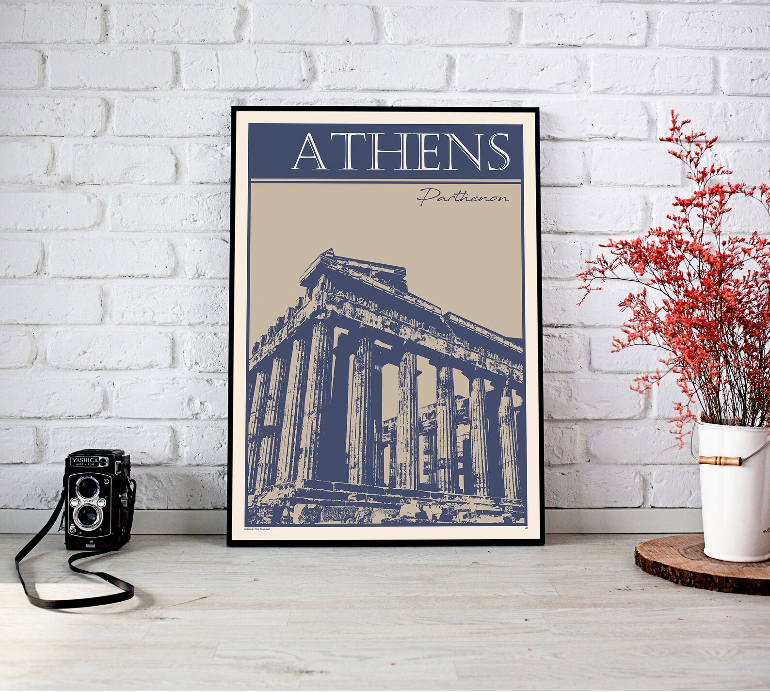 Athens Parthenon Poster Parthenon Acropolis Parthenon Print - Etsy