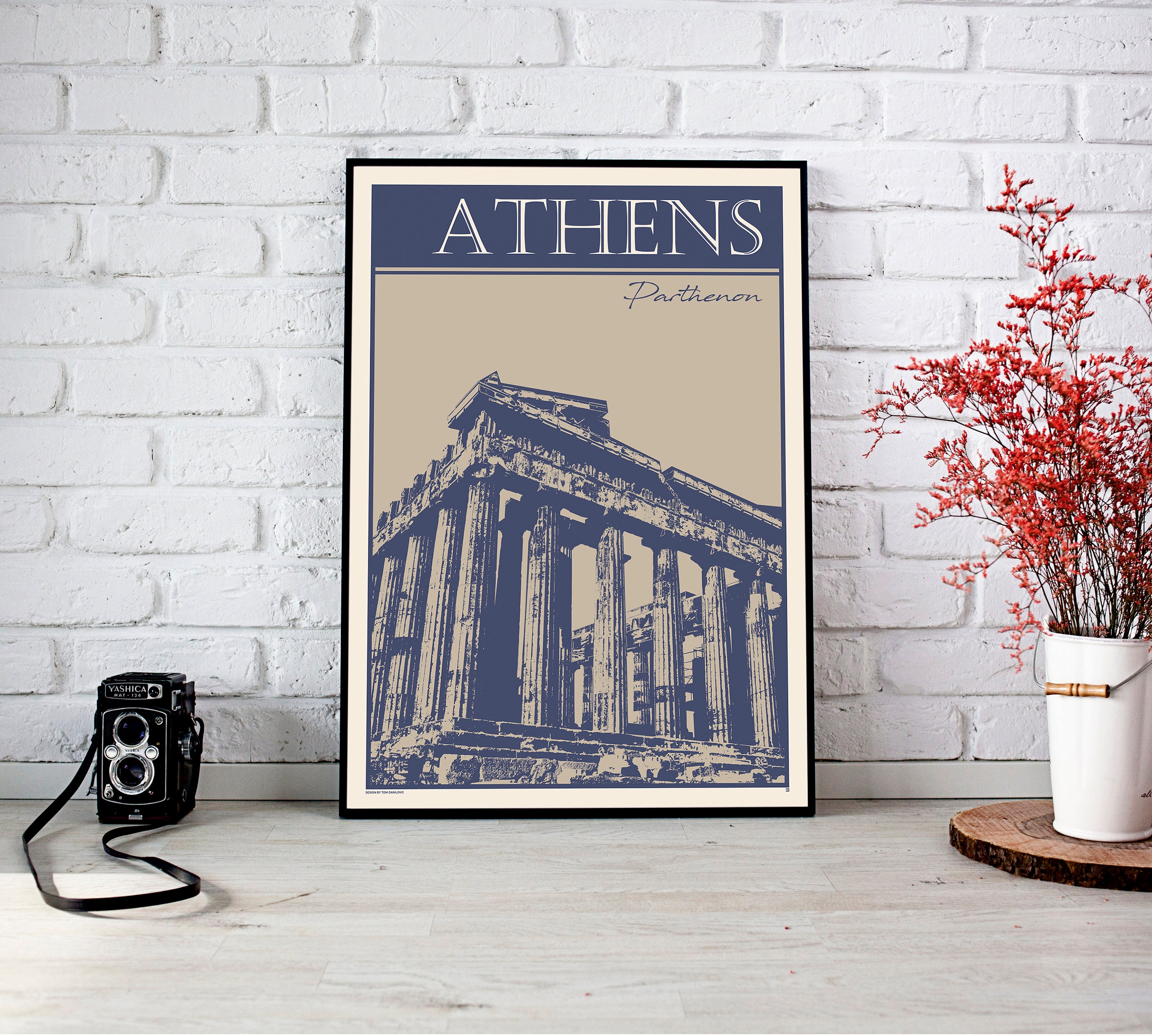 Athens Parthenon Poster Parthenon Acropolis Parthenon Print - Etsy