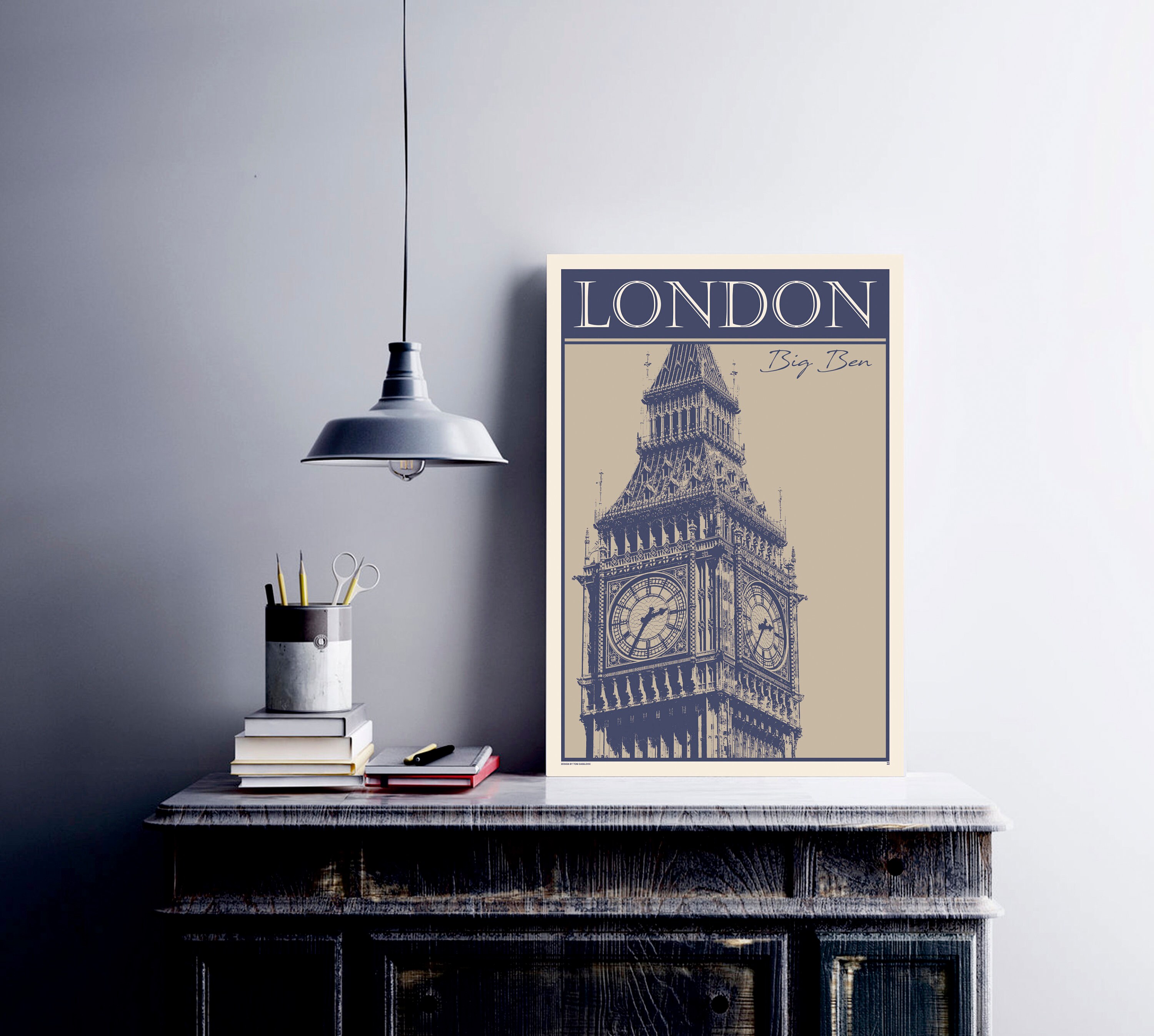 London Big Ben Poster, London Print, Big Ben Print, London England ...