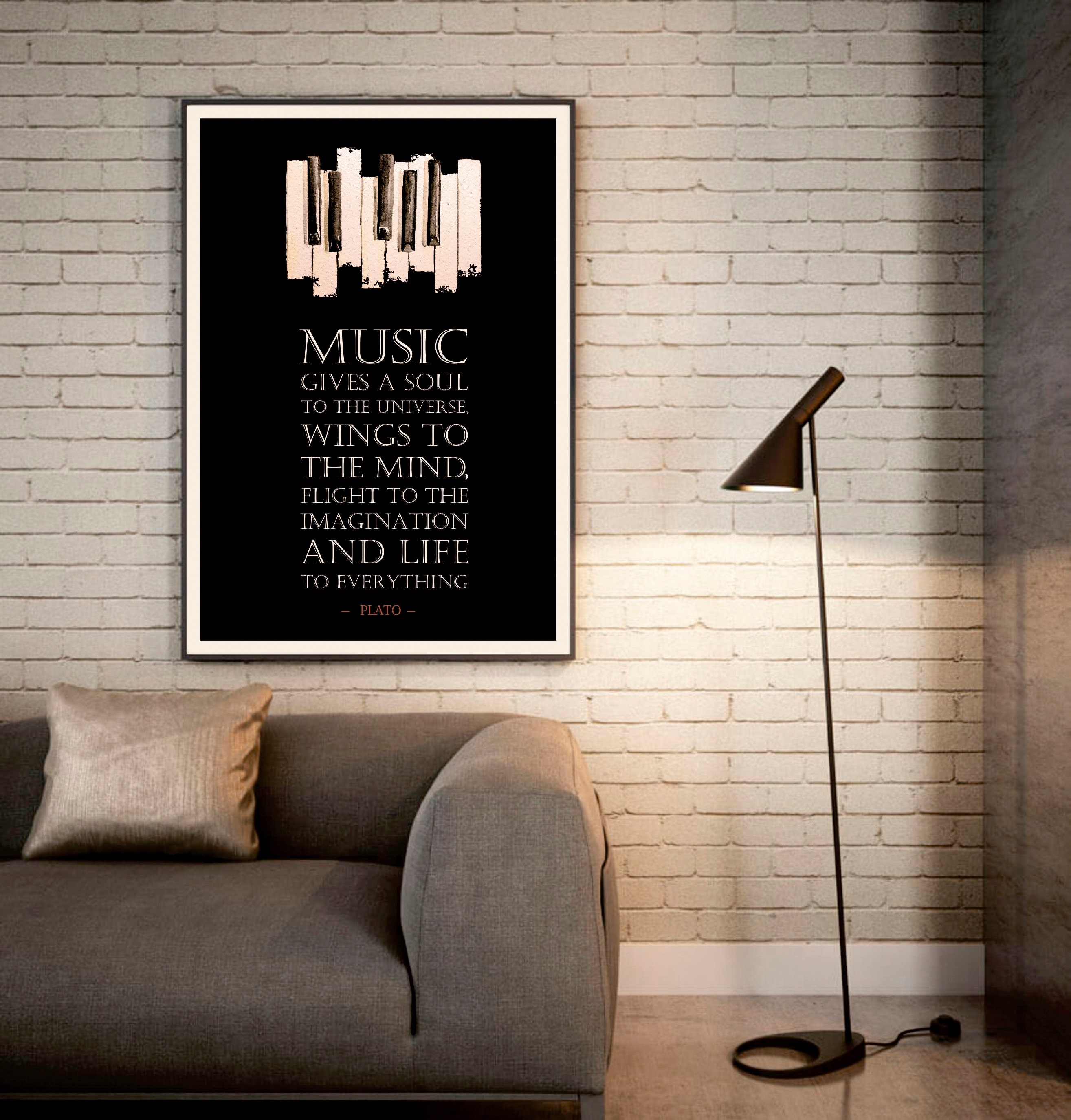 Music Poster, Music Definition, Music Quote, Music Wall Art, Music ...