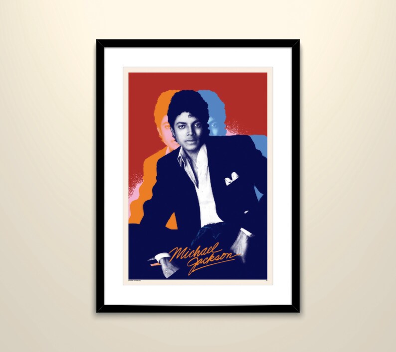 Michael Jackson, Michael Jackson Poster, King of Pop, Pop Art, Music ...