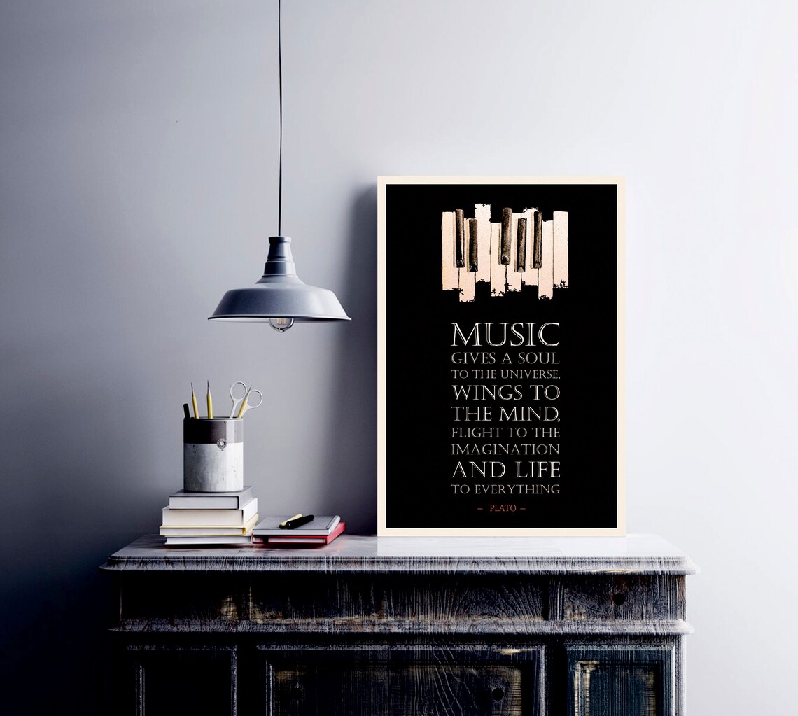 Music Poster, Music Definition, Music Quote, Music Wall Art, Music ...