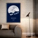 Moon Poster, Full Moon Wall Art, Moon Print, Nature Poster, Big Moon ...