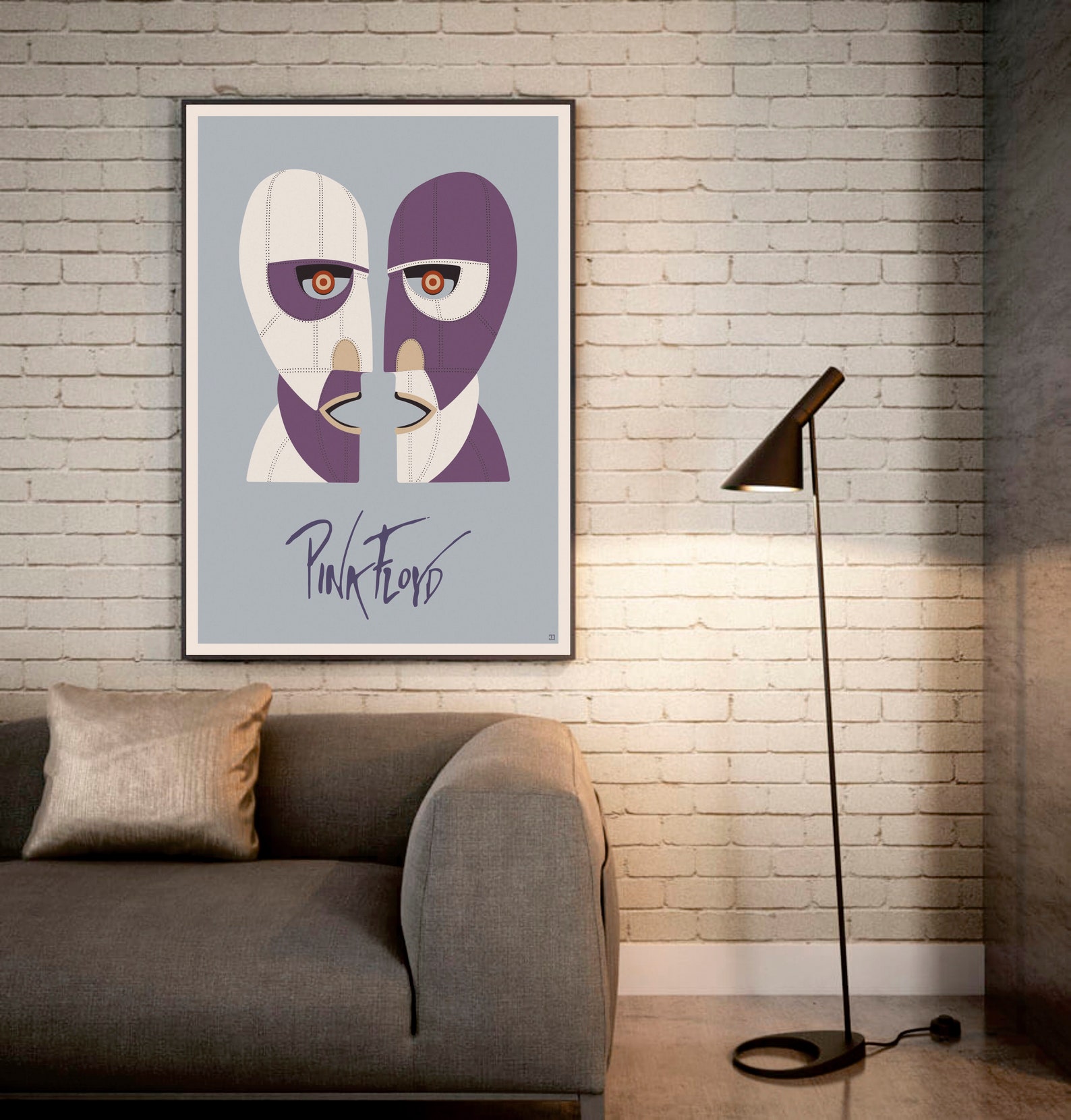 Pink Floyd Poster, Music Poster, Pink Floyd Wall Art, Pink Floyd Print ...