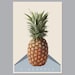 Pineapple Tropical Poster, Pineapple Wall Art, Tropical Fruit Poster ...