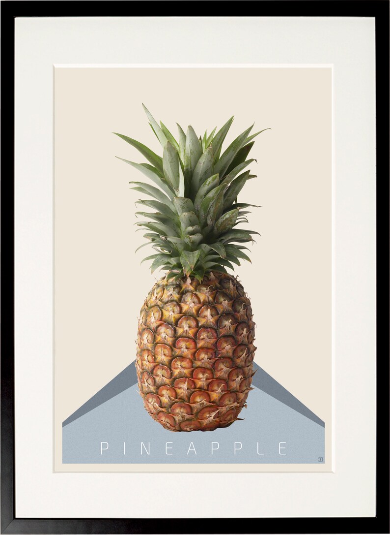 Pineapple Tropical Poster, Pineapple Wall Art, Tropical Fruit Poster ...