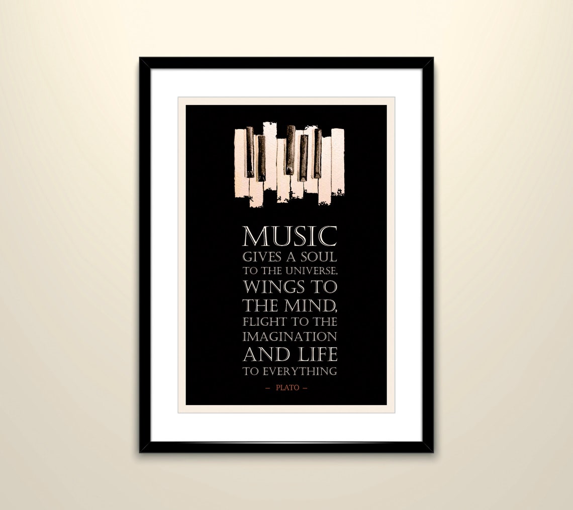 Music Poster, Music Definition, Music Quote, Music Wall Art, Music ...